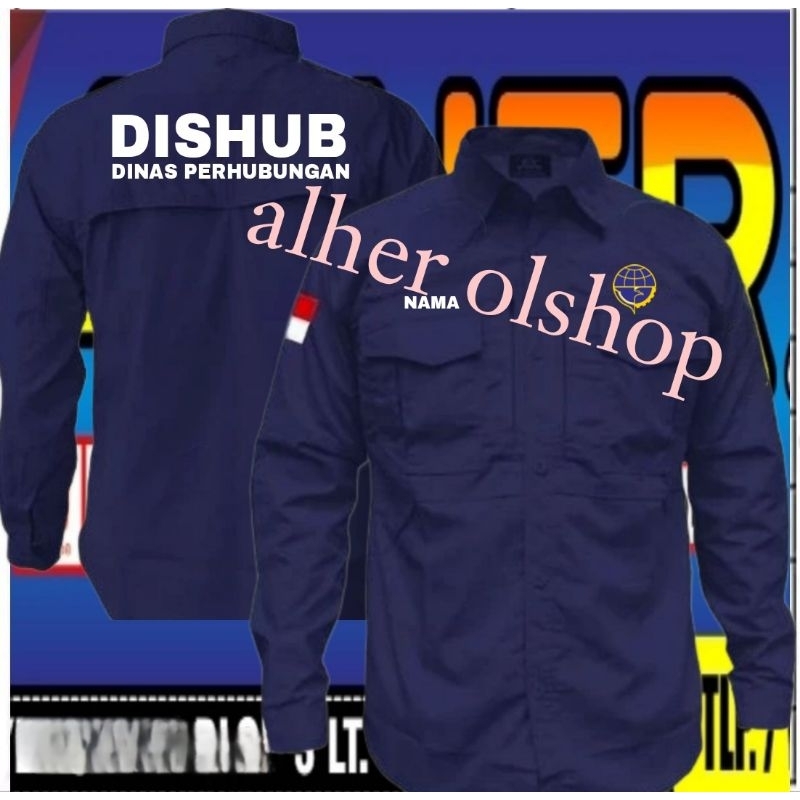 Jual kemeja tactical dishub Baju tactical dishub kemeja dishub baju ...
