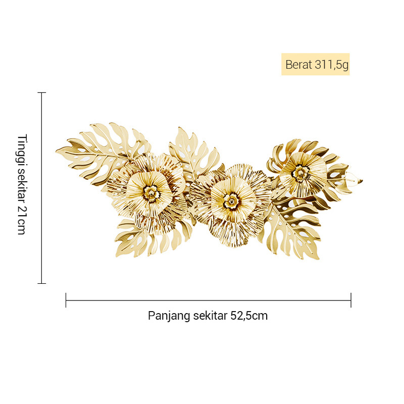 Jual Skandinavia cahaya Skandinavia dinding mewah menggantung hiasan ...