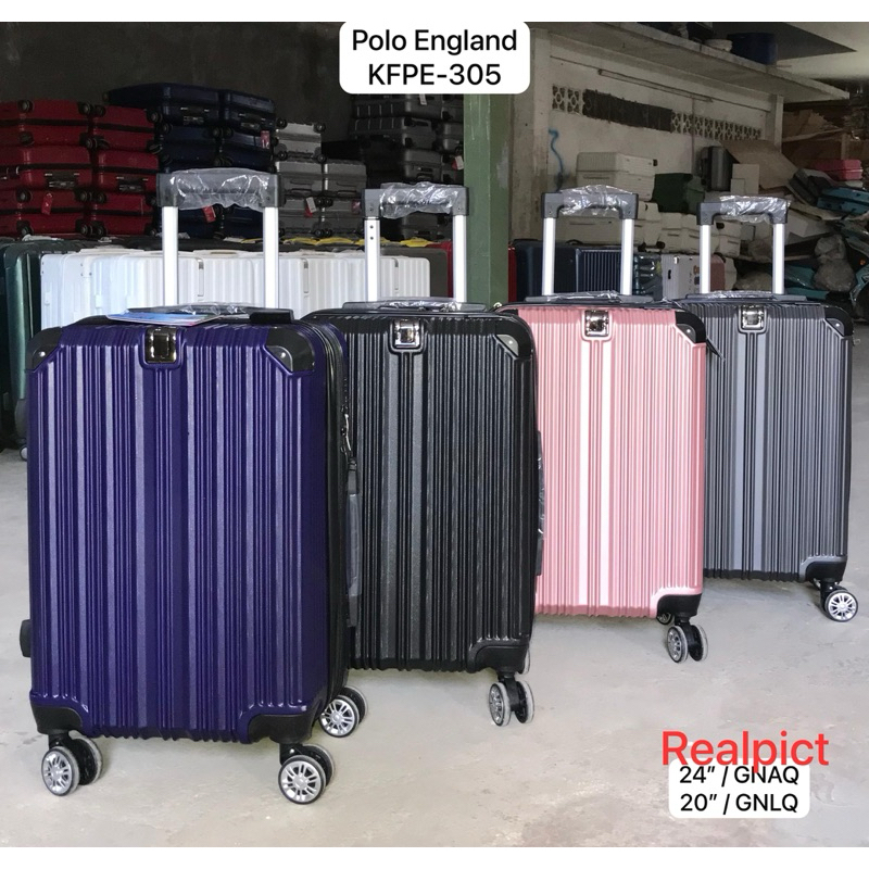 Jual koper polo england terbaru double zipper expander bisa diperbesar ...