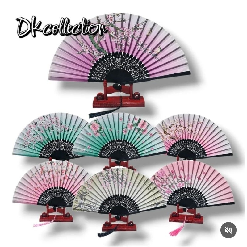 Jual kipas jepang souvenir kipas Tangan china merchandise kipas keprek ...