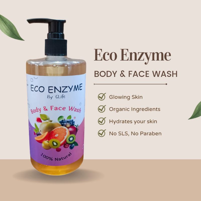 Jual Sabun Mandi Eco Enzyme 2in1 Premium Sabun Wajah Eco Enzim 500ML ...