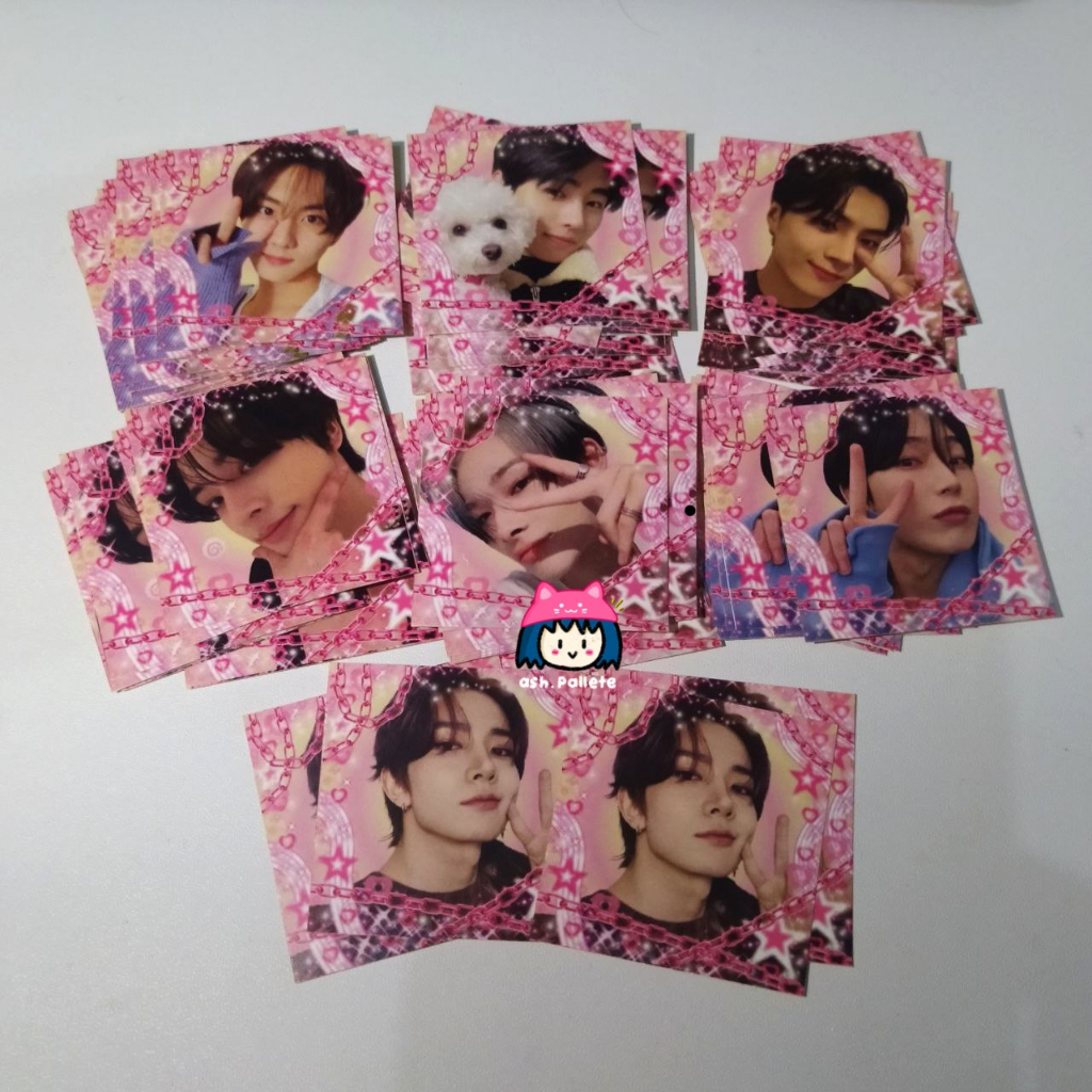 Jual [50 PCS] ENHYPEN STIKER MAIL / LOVE MAIL DECO STICKER FREEBIES PAKET KPOP UKURAN 4X4 ...