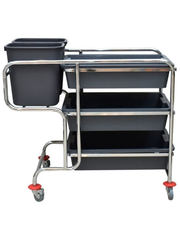 Jual Dinner Collector Trolley for collecting cutlery, dishes, glasses ...