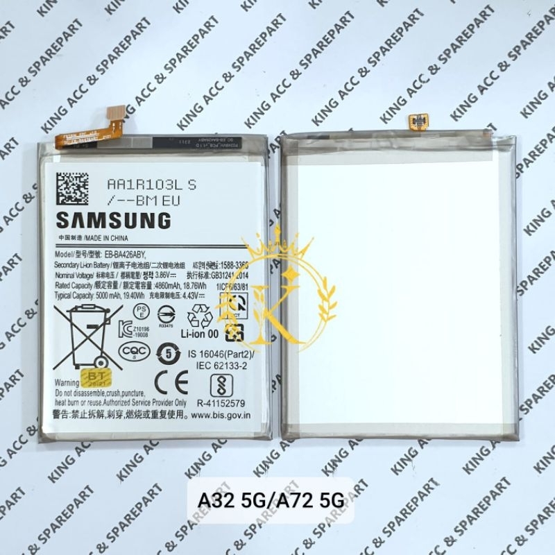 Jual BATERAI BATRE BATTERY SAMSUNG GALAXY A32 5G / A72 5G / EB-BA426ABY ...