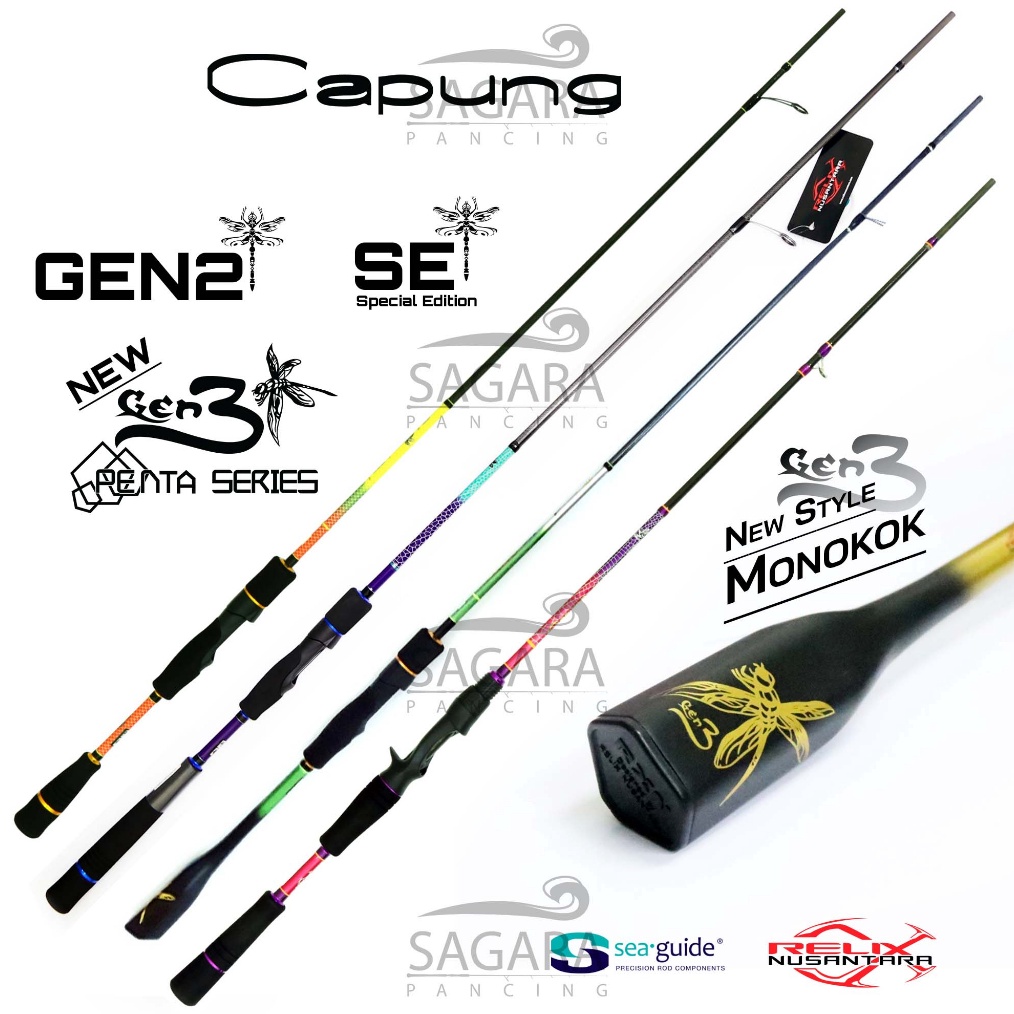 Jual KODE N98N Joran Capung GEN 3 Capung GEN 2 Capung SE Capung 622 662 ...