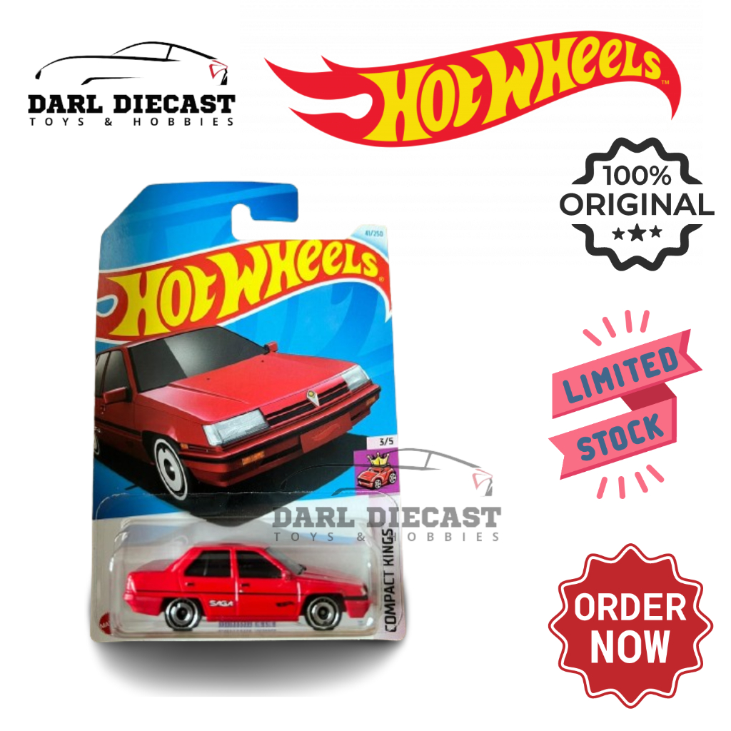Jual Hot Wheels Hotwheels Diecast Mainan Proton SAGA Murah Original dan ...