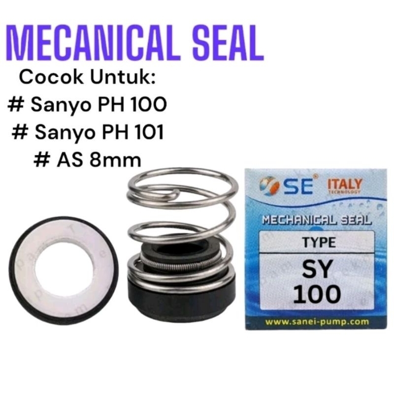 Jual MECHANICAL SEAL SANYO SY-100 AKENO / SAN-EI / DIAN SIL MEKANIK - SPAREPART POMPA AIR ...