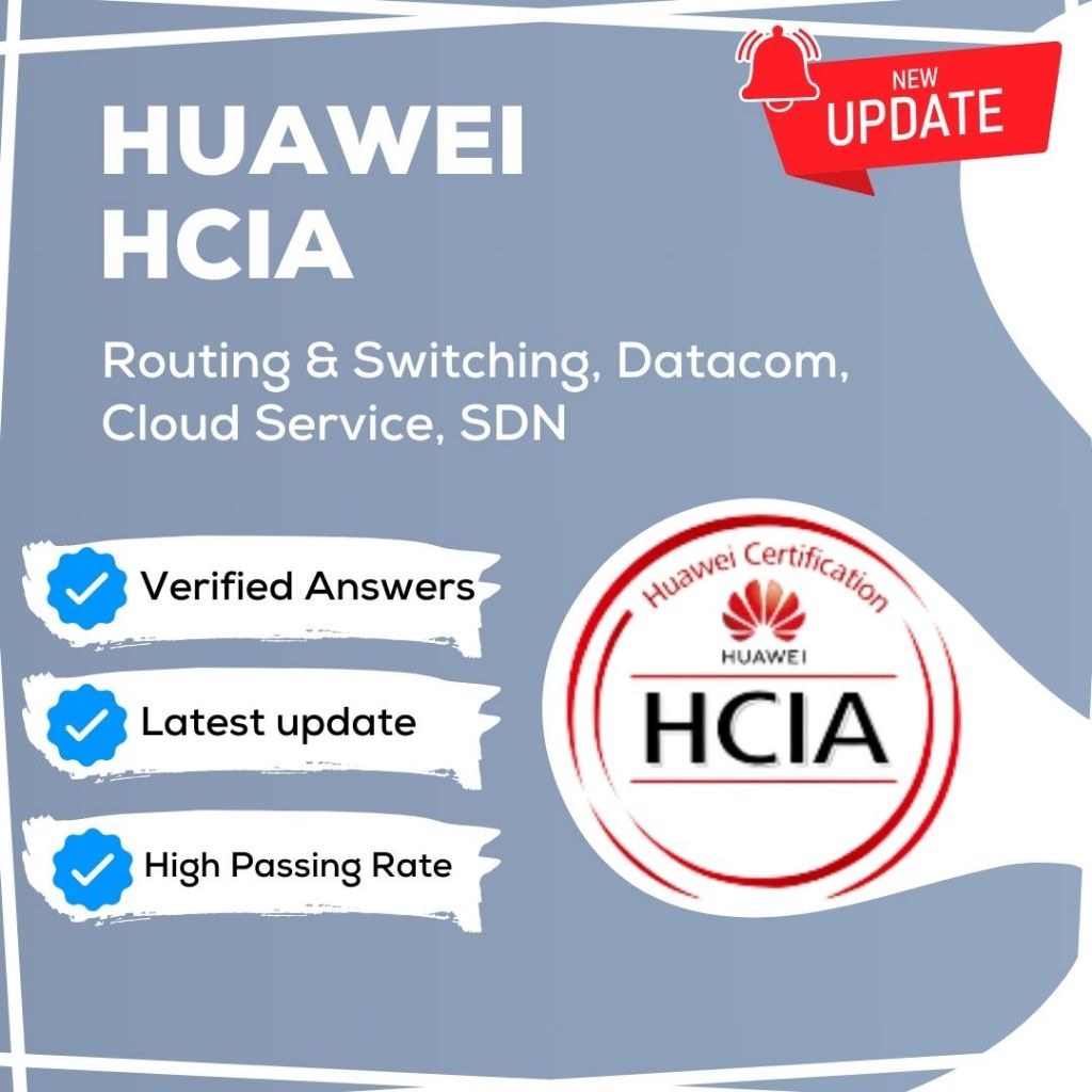 Jual Huawei Certified HCIA Routing & Switching, Datacom ,Cloud Service, SDN | Shopee Indonesia