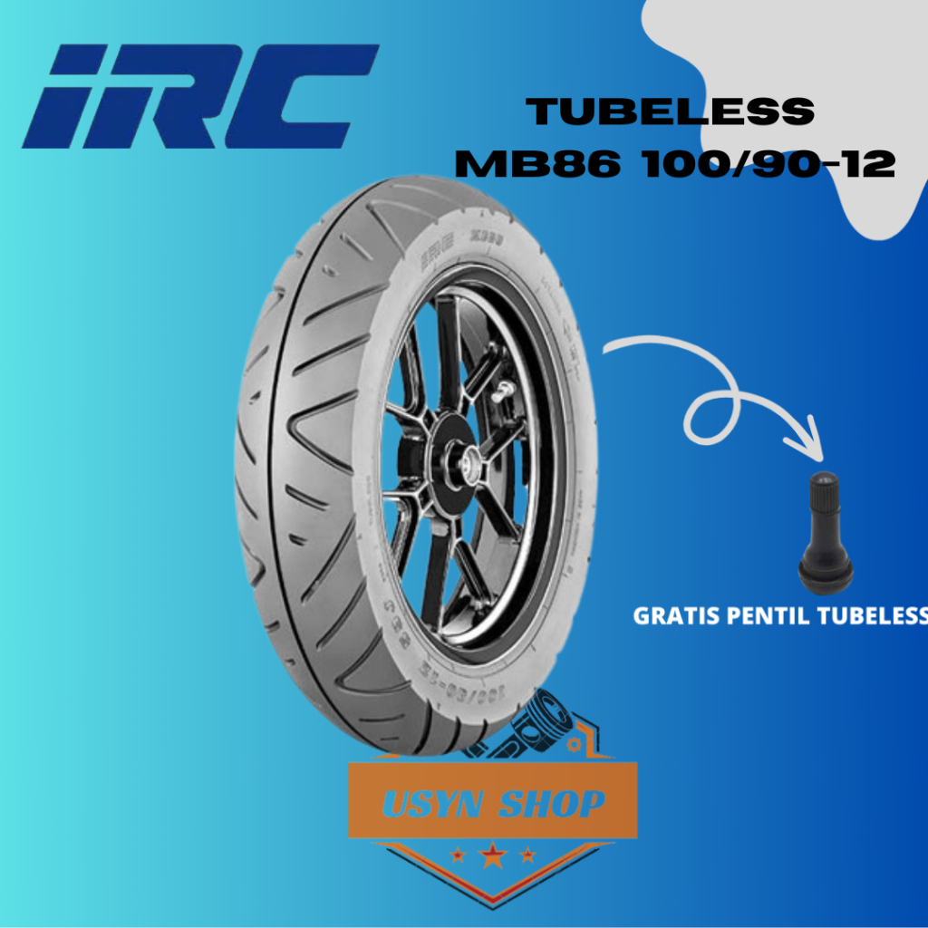 Jual Ban Motor IRC MB86 100/90-12 // Ban depan tubeless Scoopy Ring 12 Yamaha Freego Vespa ...