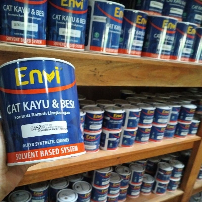Jual Envi Cat Kayu dan Besi 100cc atau 0.1 ltr | Shopee Indonesia