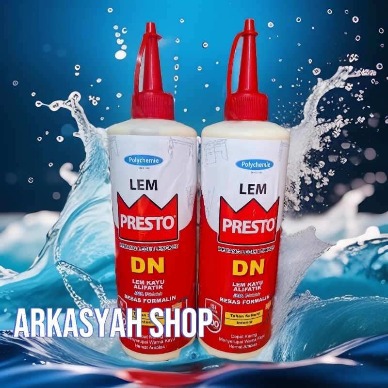 Jual LEM PRESTO ALIFATIK DN 600 GRAM 2 BOTOL (LEM KAYU LEM SUPER LENGKET LEM SERBAGUNA) | Shopee ...