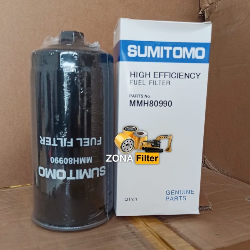Jual Filter Solar MMH80990 Sumitomo SH210-5 Fuel Filter Sumitomo SH210 ...