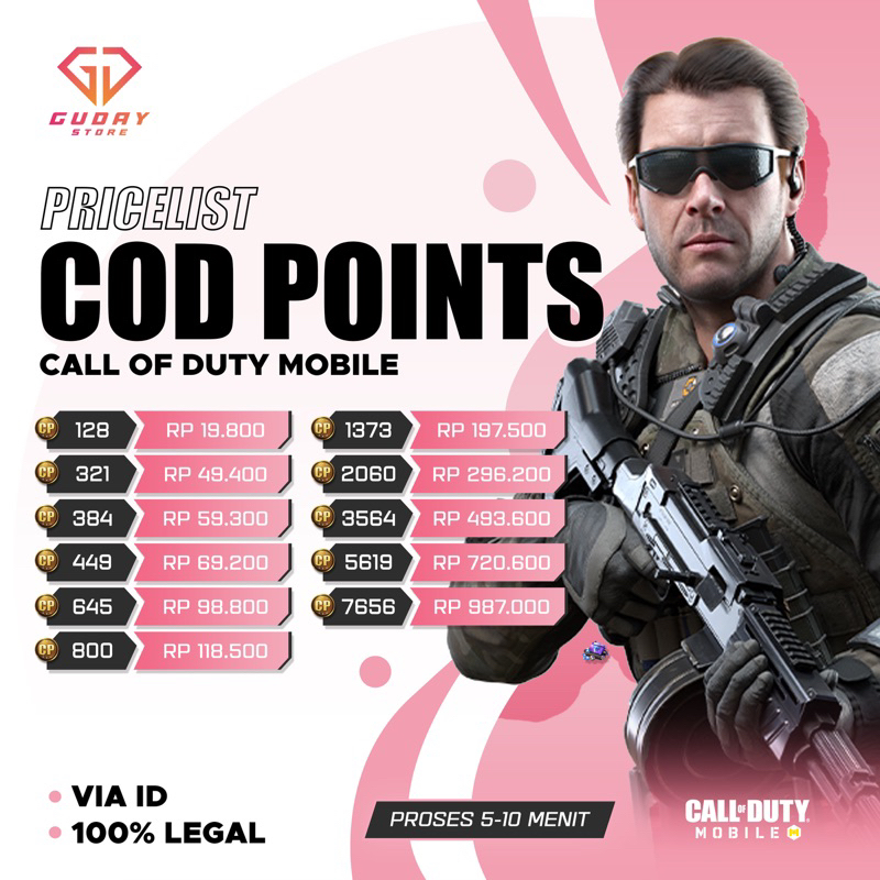 Jual CP COD MOBILE CODM FAST HARGA RESELLER | Shopee Indonesia