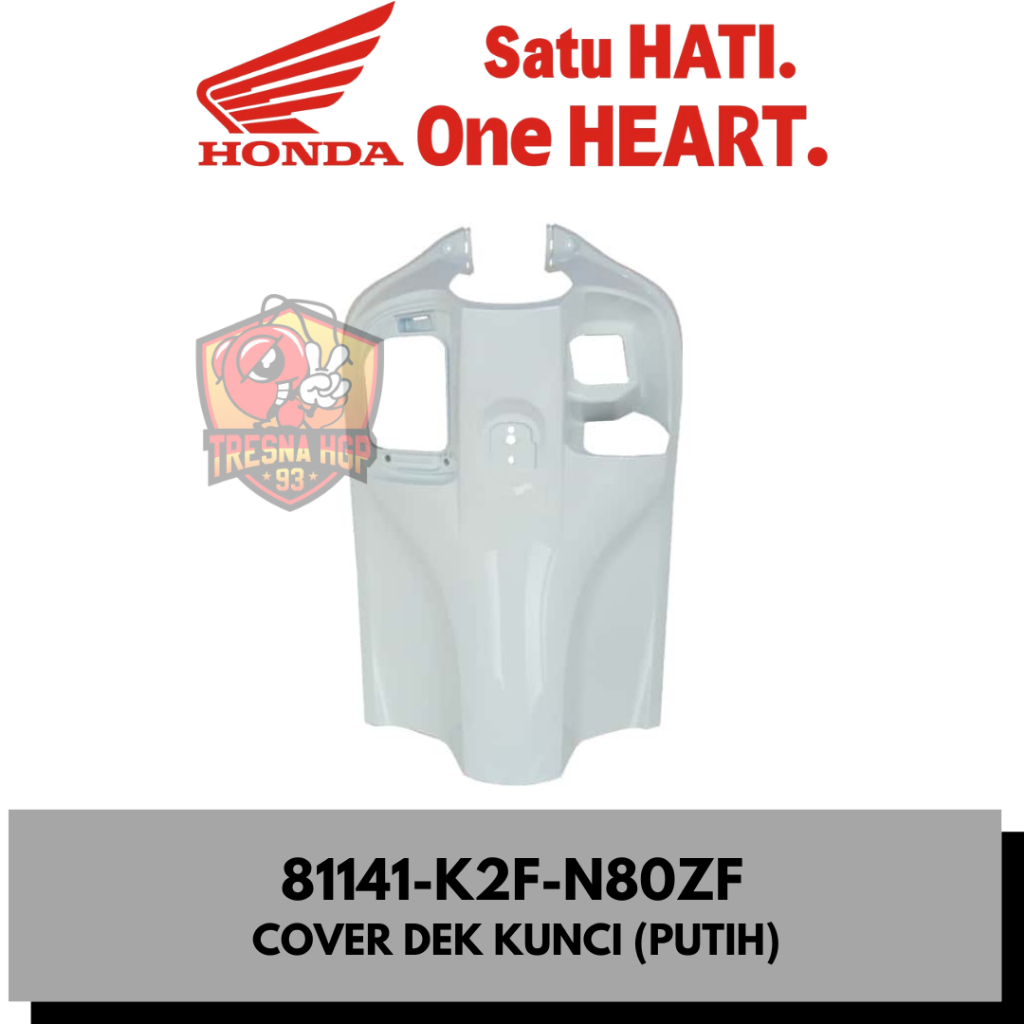 Jual 81141-K2F-N80ZF COVER DEK KUNCI (PUTIH) SCOOPY ESP K2F ORIGINAL ...