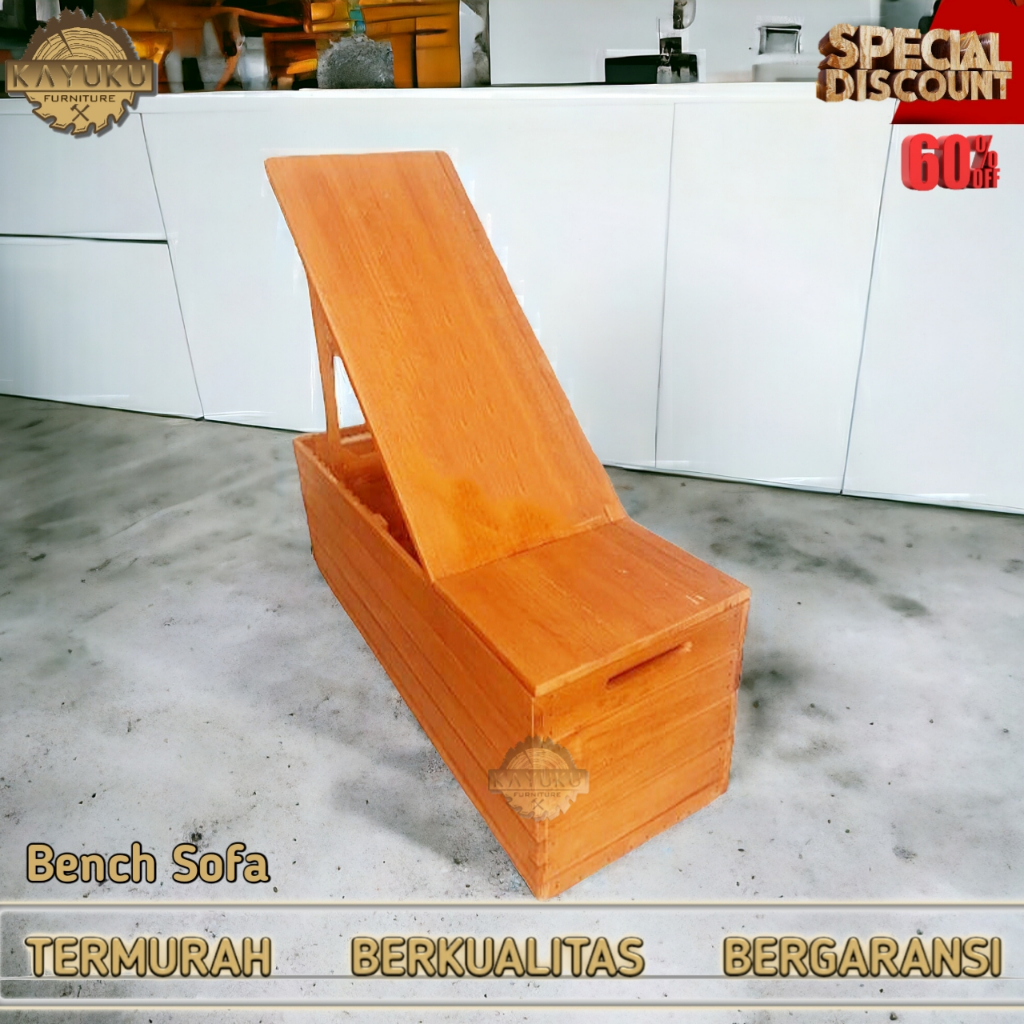 Jual TERMURAH Bench fitness kayu sofa bench serbaguna tempat ...
