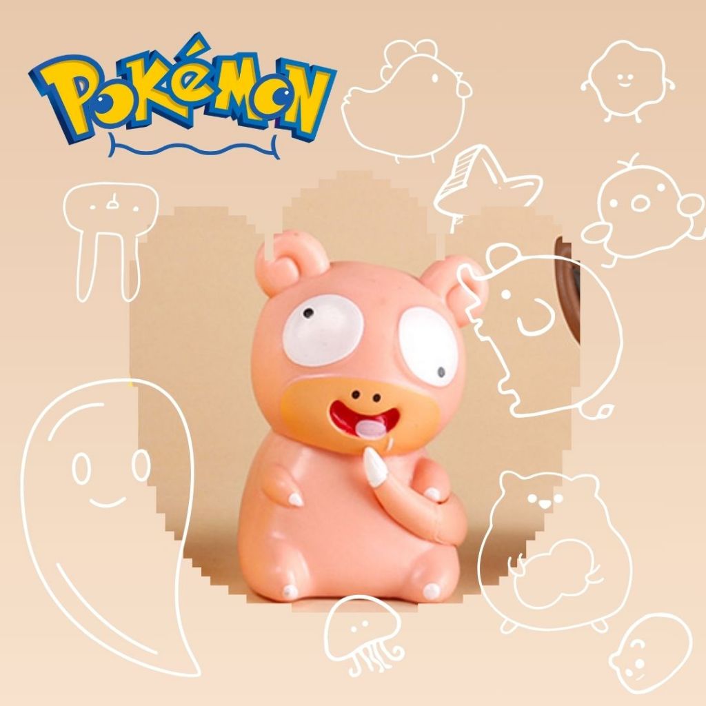 Jual FGCpog Figure Kecil Chibi Lucu Pokemon Gila Pogil Pikachu Crazy ...