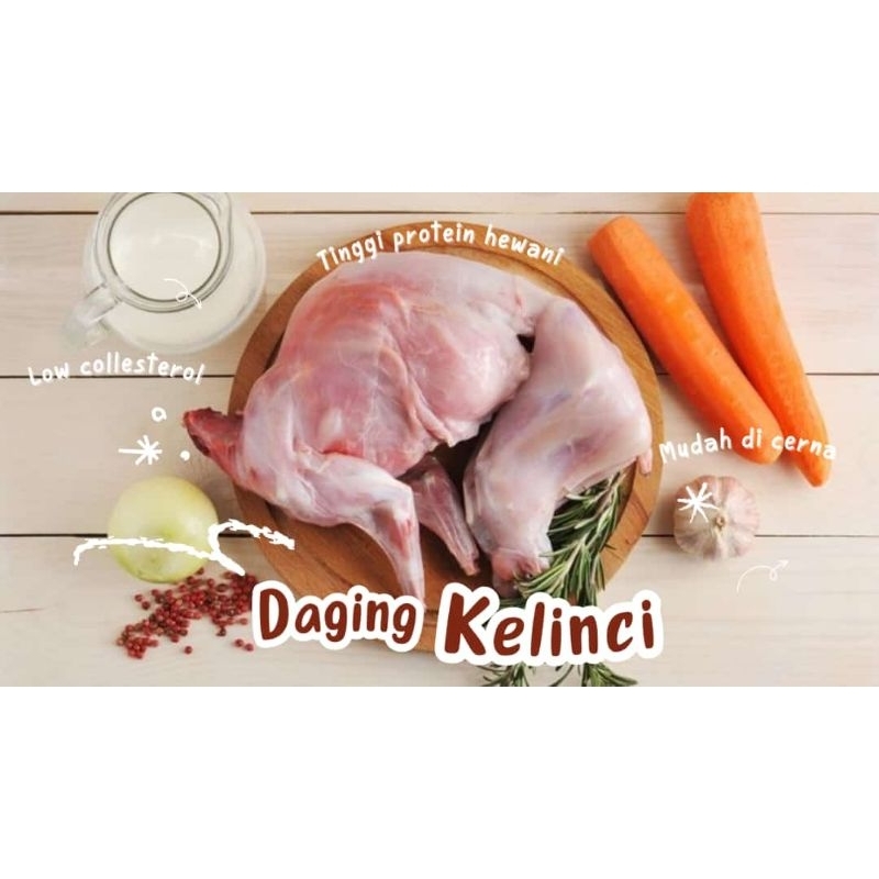Jual Daging kelinci 1 kg (khusus area kajar pati) | Shopee Indonesia