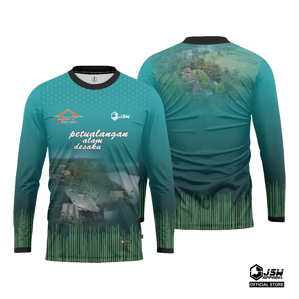 Jual JSW APPAREL - Jersey Petualangan Alam Desaku - Oneck Lengan ...