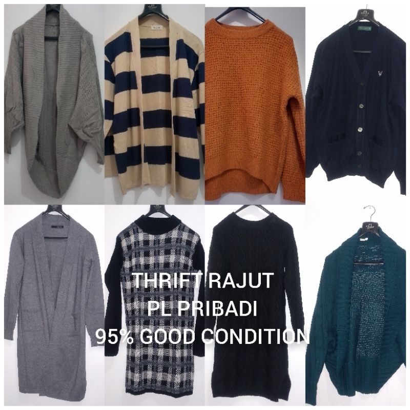 Jual (PRELOVED) PL BUKAN BARU CARDIGAN SWEATER ATASAN RAJUT | Shopee ...