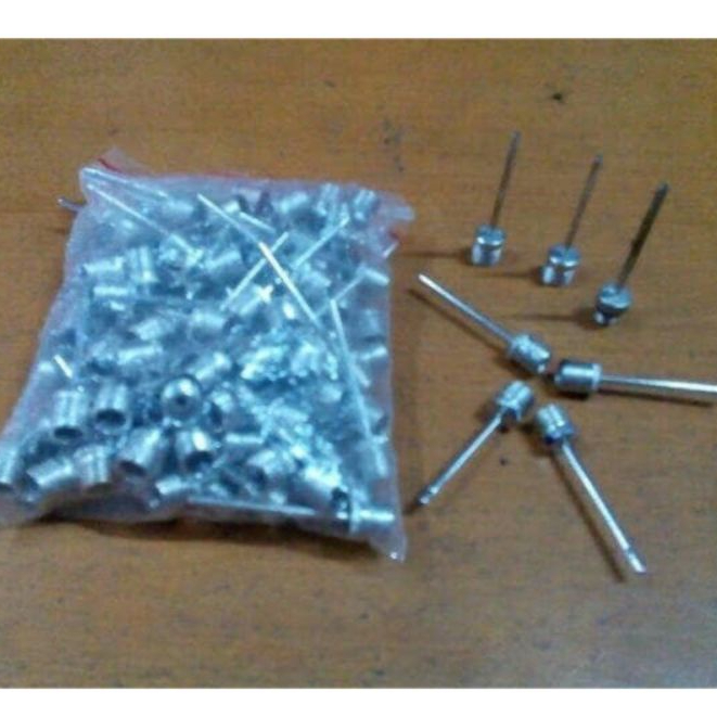 Jual 100 Pcs Pentil bola ball inflation needle 1 Paket isi 100 | Shopee ...