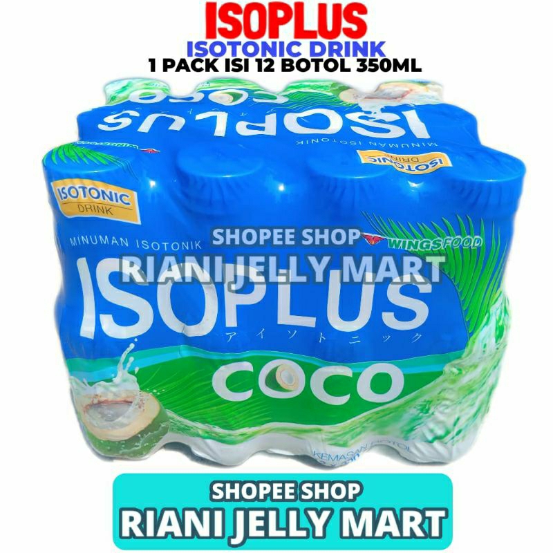 Jual Isoplus Minuman Isotonik Coco 1 Dus Isi 12 Botol 350ml | Shopee ...