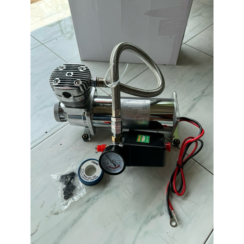 Jual Kompresor DC 12v/24v Motor Compresor Air Suspension/ KOMPRESOR ...