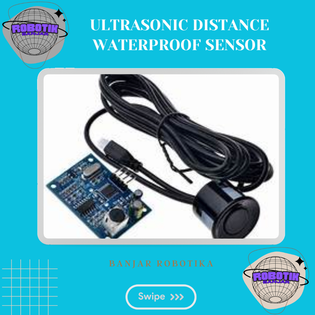 Jual JSN-SR04T SR04T ULTRASONIC DISTANCE WATERPROOF SENSOR ULTRASONIK ...