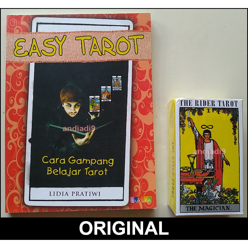 Jual EASY TAROT CARA GAMPANG BELAJAR TAROT LIDIA PRATIWI ORIGINAL PLUS ...