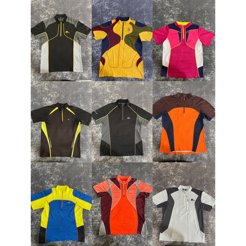 Jual tshirt jersey outdoor baselayer gunung not tnf | Shopee Indonesia