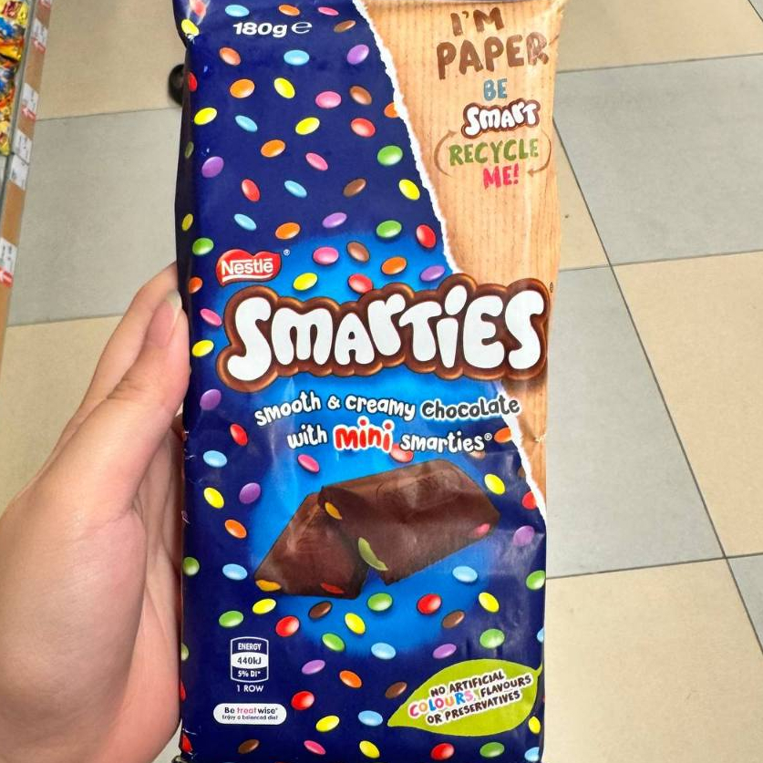 Jual Cokelat Nestle isi Smarties Mini Tanpa Pewarna Buatan & Pengawet ...