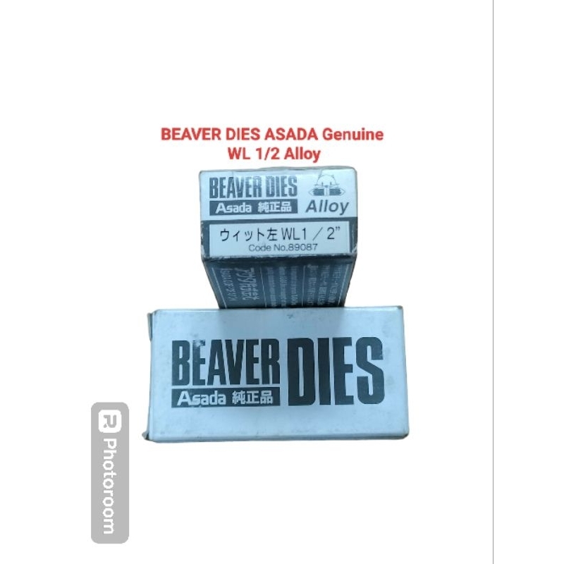 Jual BEAVER DIES ASADA Genuine WL 1/2" kiri Alloy Mata Senai ASADA ...