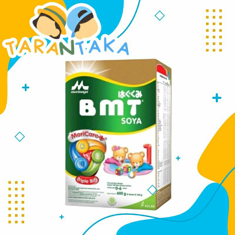 Jual Susu Morinaga BMT Soya 1 Kemasan Box untuk 0 sampai 6 Bulan | Shopee Indonesia
