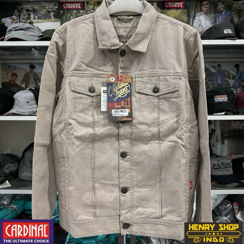 Jual Jaket Cardinal Jeans Original | Shopee Indonesia