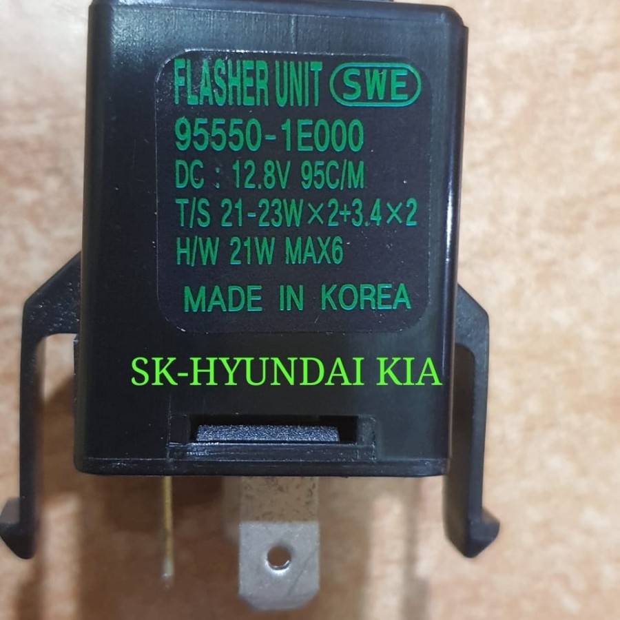 Jual RELAY ASSY POWER FLASHER SEN KAKI 4 MOBIL HYUNDAI KIA ( 95550 ...