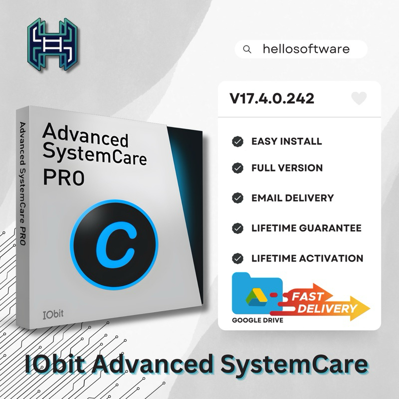 Jual IObit Advanced SystemCare Pro 2024 17.4.0.242 Full Version (Versi ...