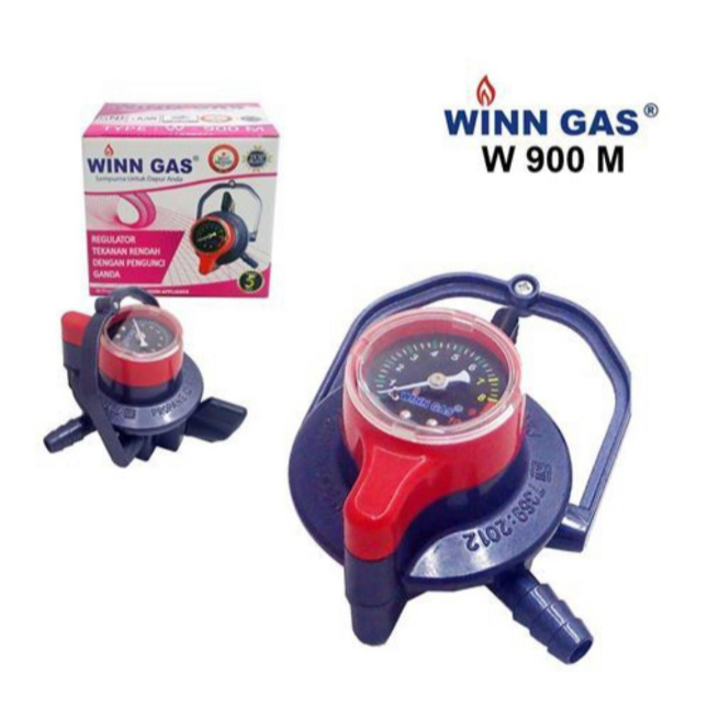 Jual W900M Winn Gas Regulator ( KUNCI GANDA ) W 900 M / METERAN ...