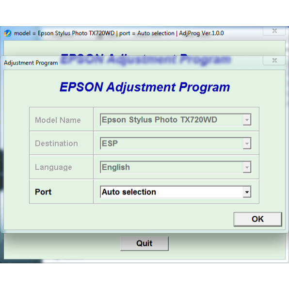 Jual Epson TX720WD ink absorber clearing program (ESP) | Shopee Indonesia