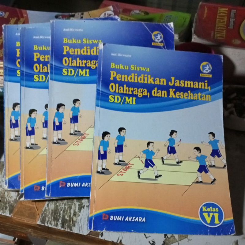 Jual BUKU SISWA PJOK/PENJAS/PENDIDIKAN JASMANI OLAHRAGA DAN KESEHATAN UNTUK SD KELAS 6/VI ...