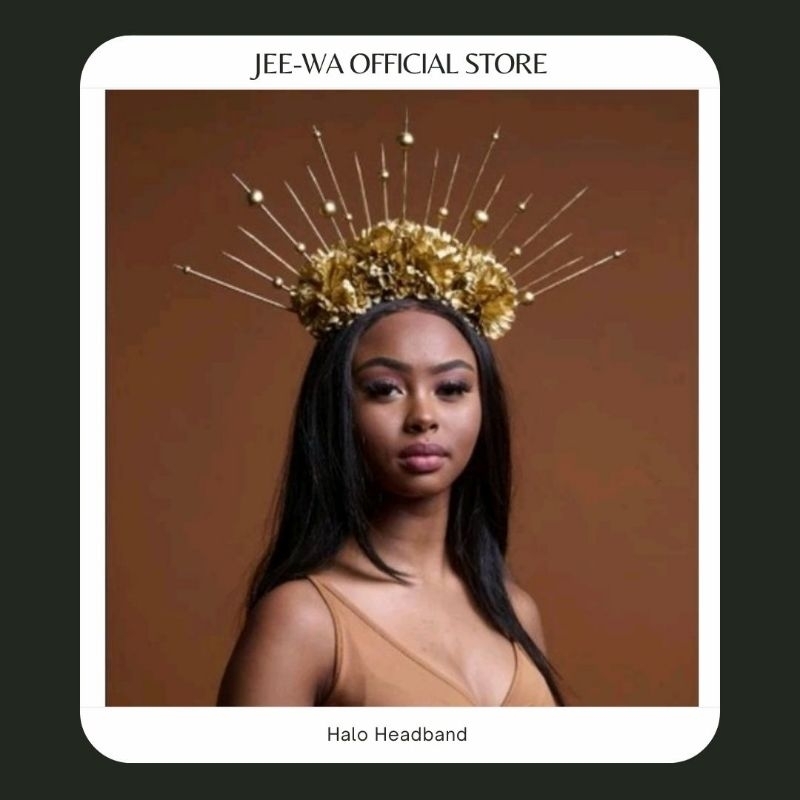 Jual [ JEE - WA ] PART 28 - Bando Halo Angel Malaikat Aesthetics Gold ...