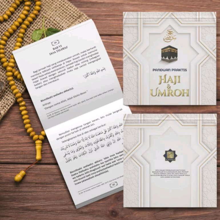 Jual Buku Saku Panduan Praktis Haji Dan Umroh Disertai Doa-doa | Shopee ...