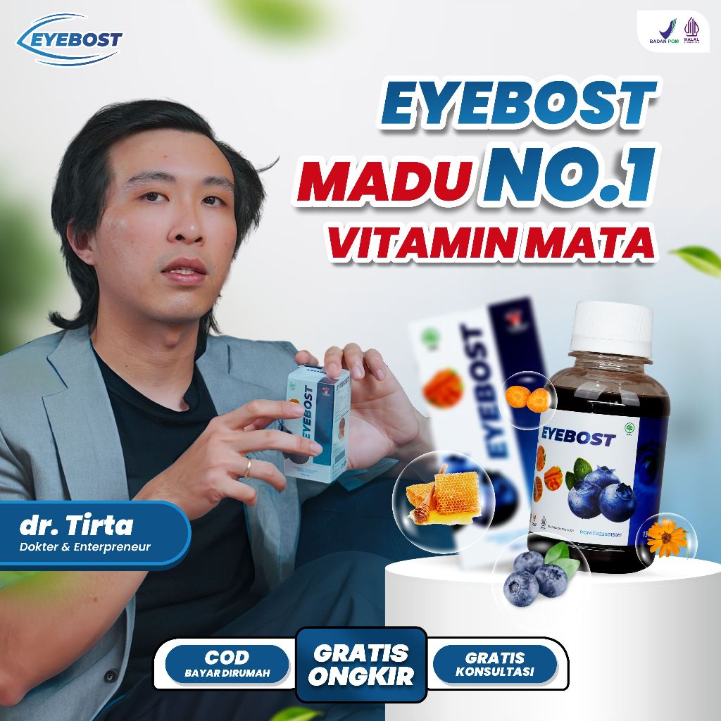 Jual EYEBOST - MADU HERBAL MATA MINUS KATARAK RABUN JAUH RABUN DEKAT ...