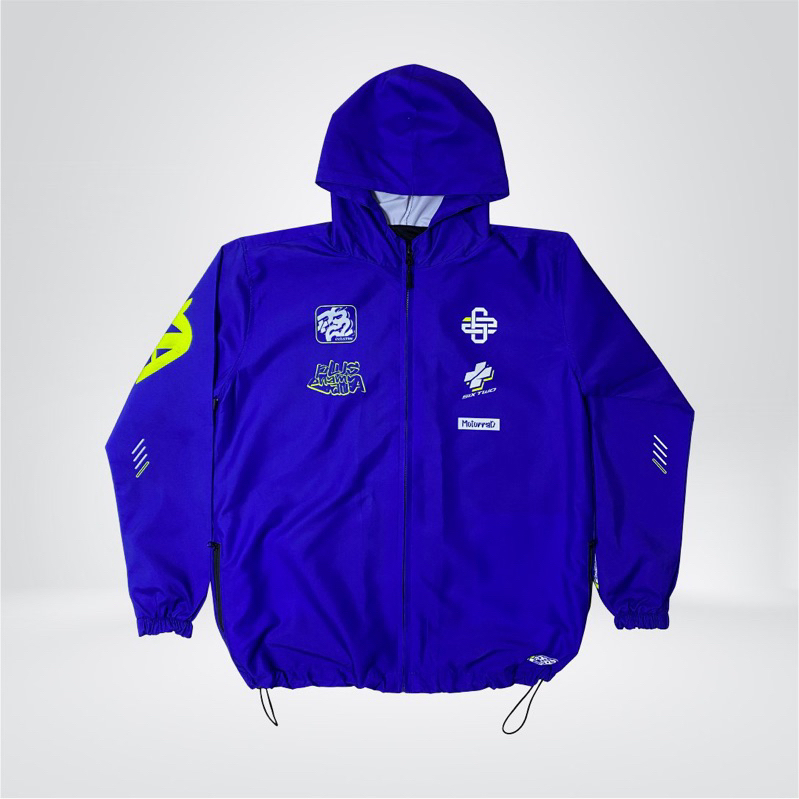 Jual Ps62 Jaket Parasut GRAF - blue | Shopee Indonesia