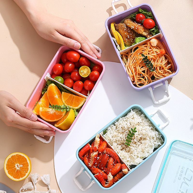 Jual Sealing division bento box 1 Set 800 ml Water cup 450ml | Shopee ...