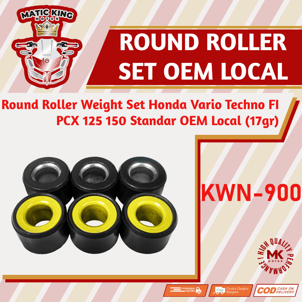 Jual Roller Honda PCX ADV Vario Beat Deluxe Street Genio Scoopy New ...