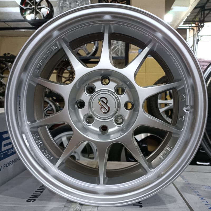 Jual VELG RACING ENKEI ES TARMAC RING 16 LEBAR 7 ET 40 PCD 8x100,114 | Shopee Indonesia