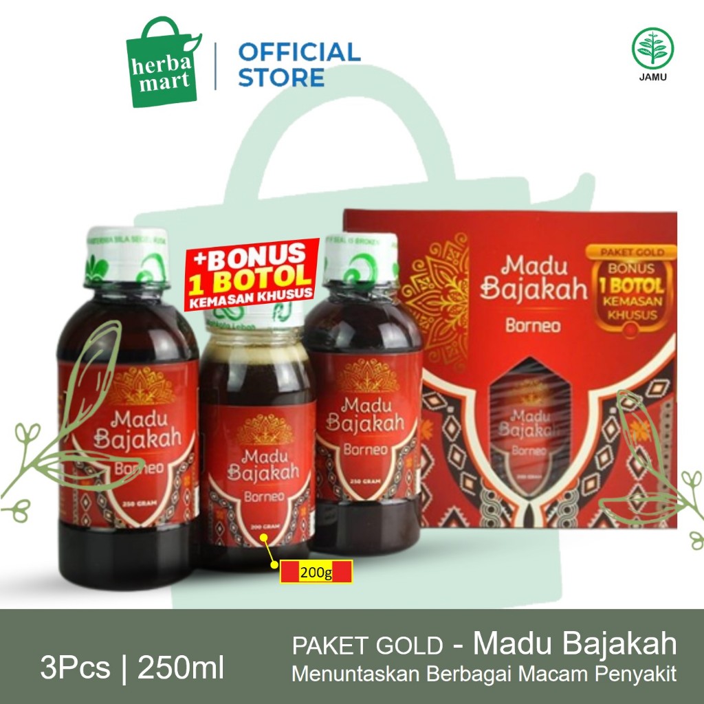 Jual PAKET GOLD / PAKET BELI 2 - Madu Bajakah Borneo 250gram Madu ...