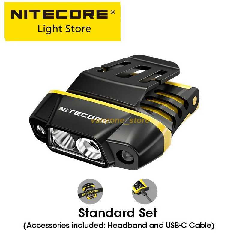 Jual NITECORE NU11 (Original) Senter Kepala LED Headlamp Topi Clip On ...