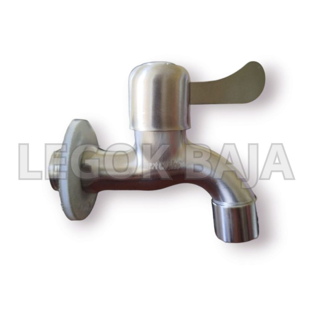 Jual KRAN AIR TEMBOK STAINLESS 304 ECERAN GROSIR MURAH | Shopee Indonesia
