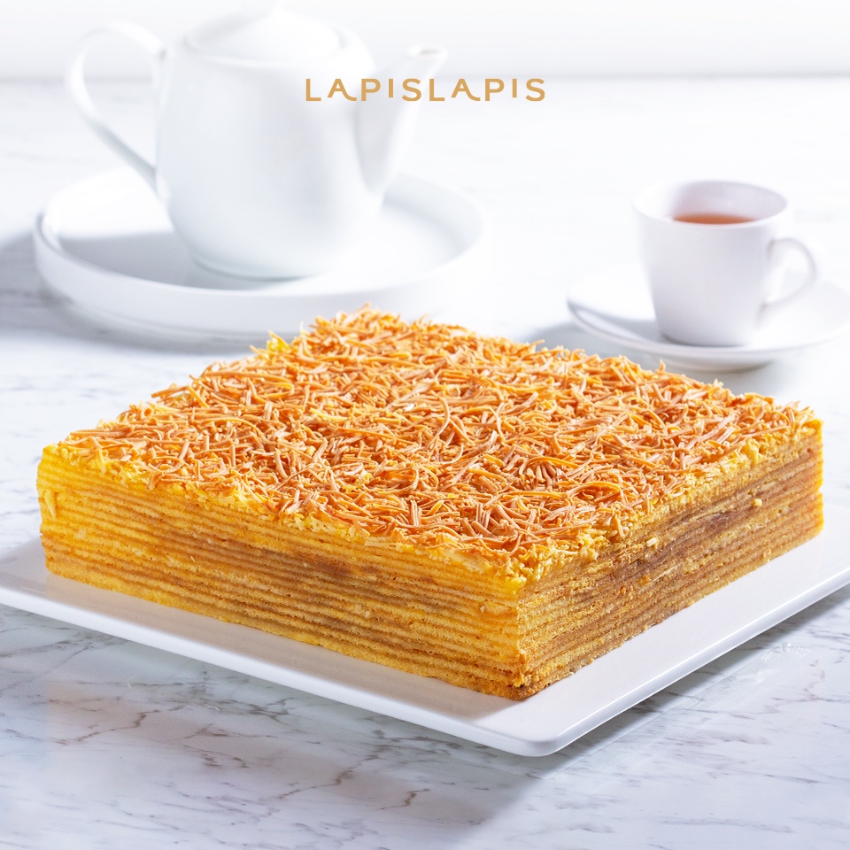 Jual LAPISLAPIS - Lapis Legit Cheese Square (20x20cm) | Shopee Indonesia