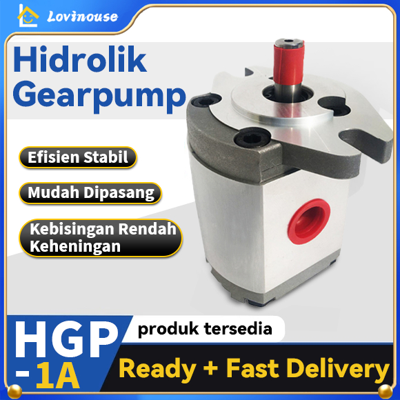 Jual ⚡Promosi Hebat⚡HGP-1A Hydraulic Pump Gear HGP-1A Pump Hidrolik Gearpump Pompa Tekanan ...